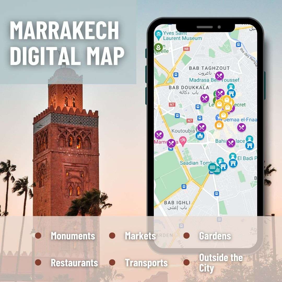 Marrakech Digital Map - Marlene On The Move